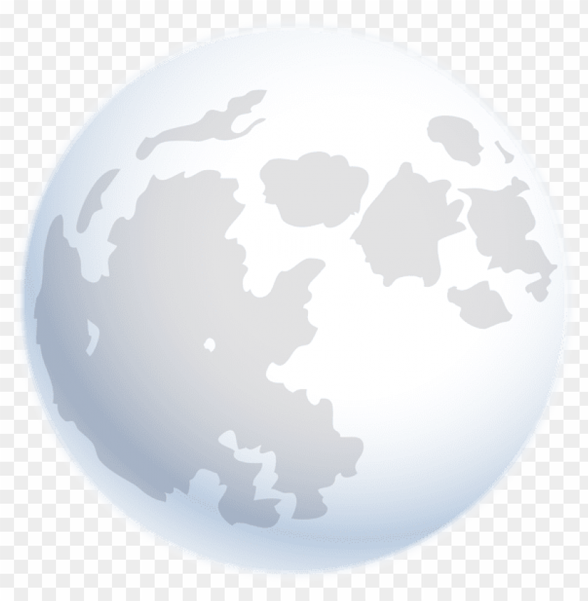 Free download | HD PNG realistic full moon illustration clipart png ...