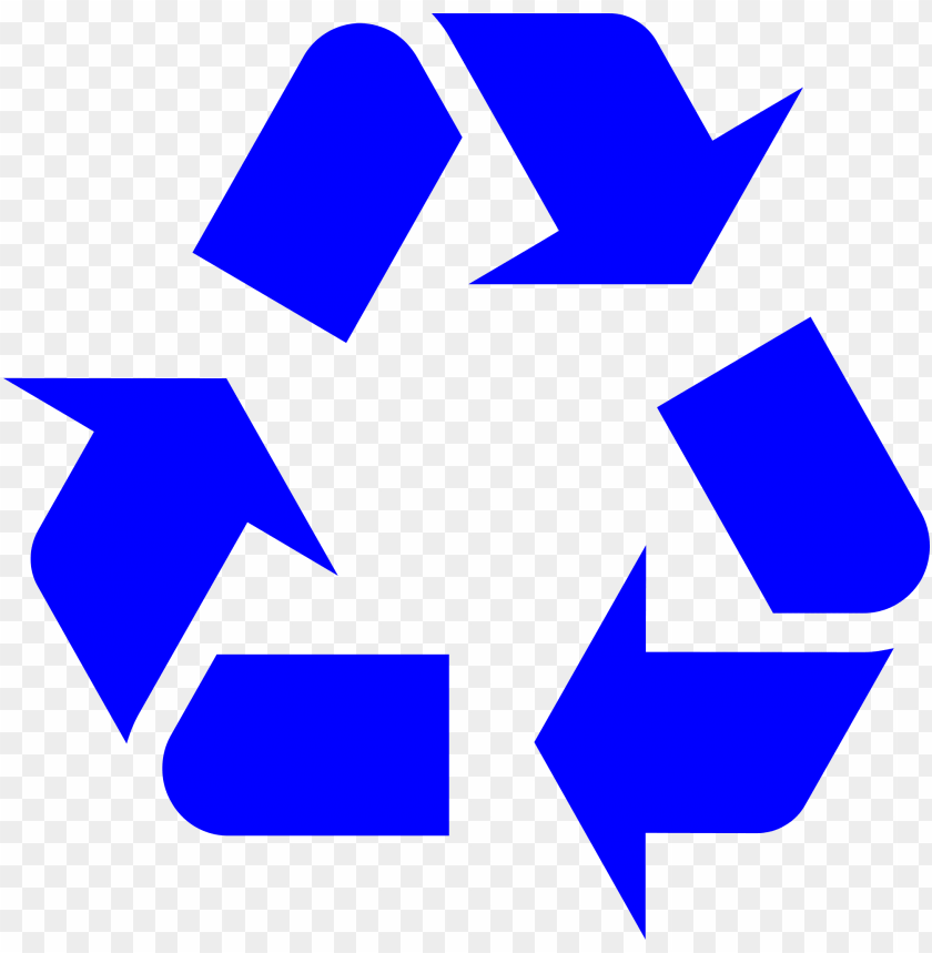Free download | HD PNG recycling symbol blue PNG transparent with Clear ...