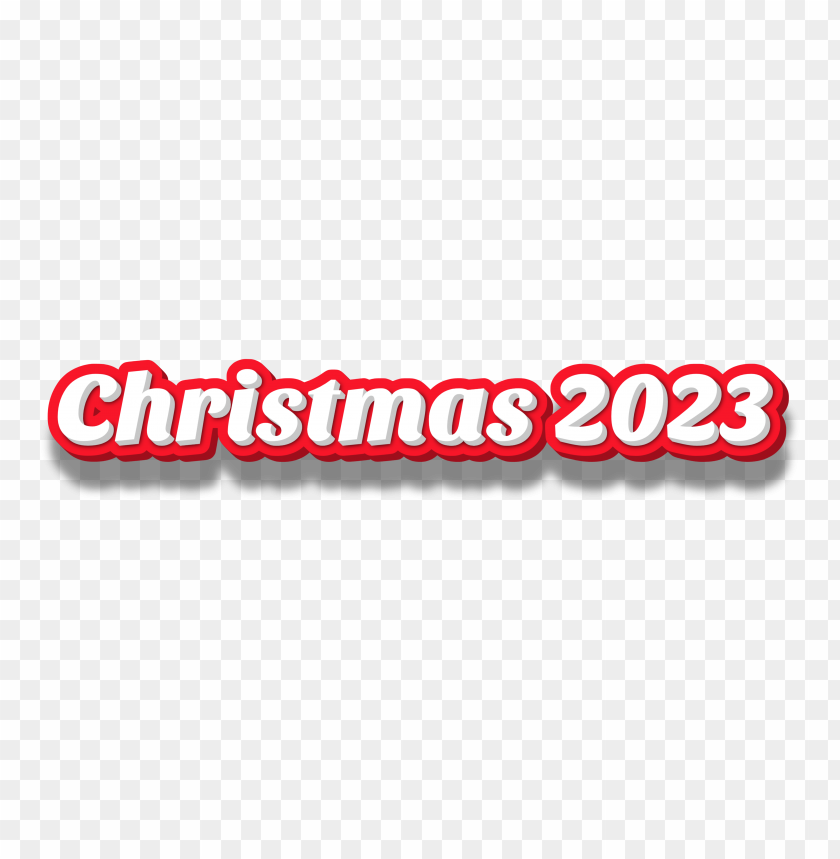 Free download | HD PNG red 3d christmas 2023 png - Image ID 484868 | TOPpng