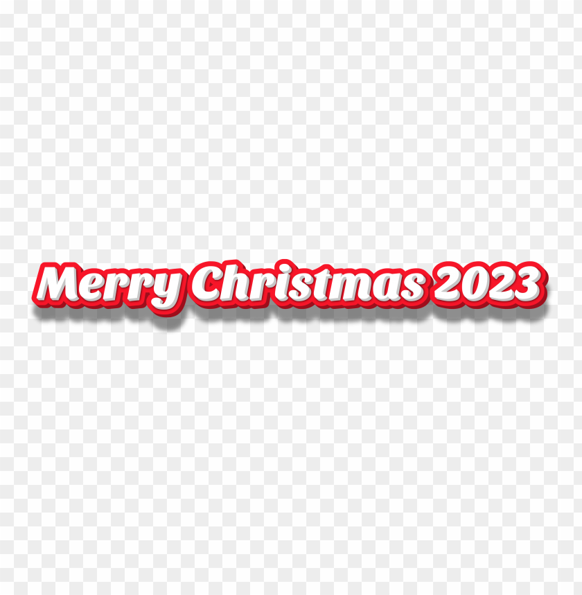 Free download | HD PNG red 3d merry christmas 2023 png - Image ID ...