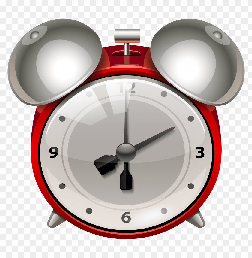 Free download | HD PNG red twin bell alarm clock png clipart png photo ...