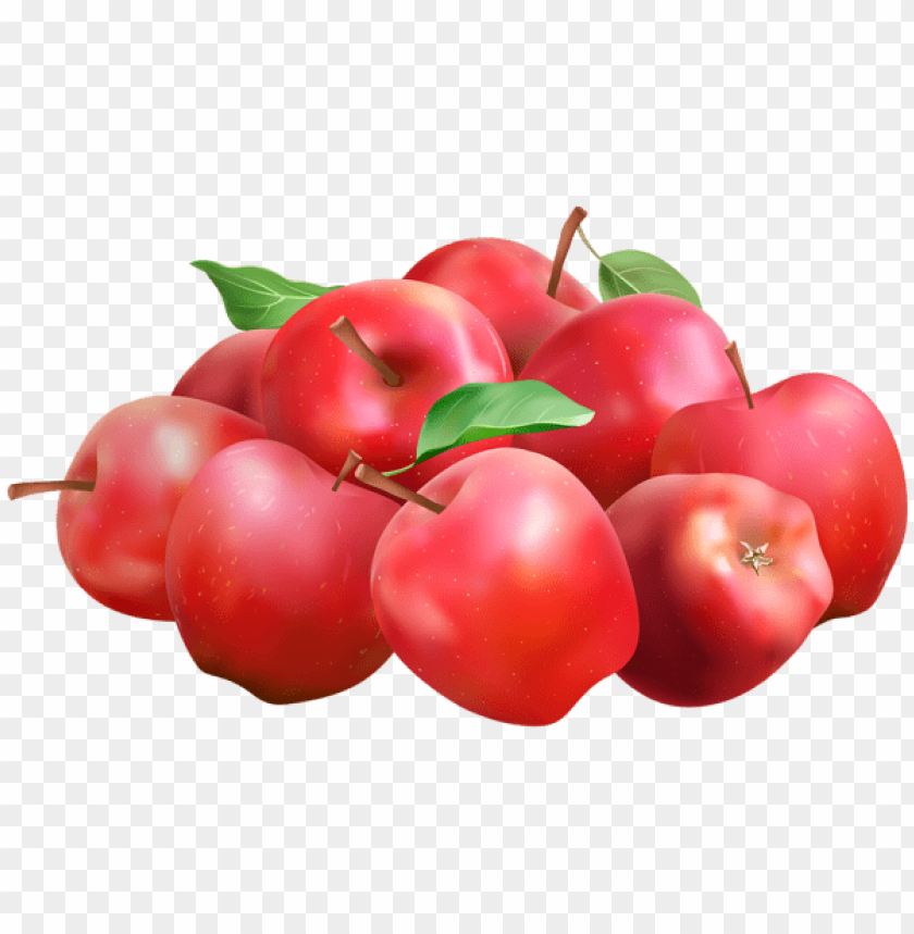 Free download | HD PNG small red apples with natural shine | TOPpng