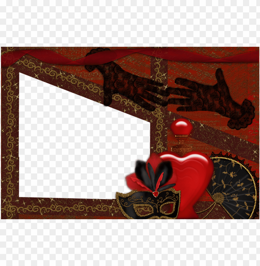 Free download | HD PNG red art transparent frame background best stock ...