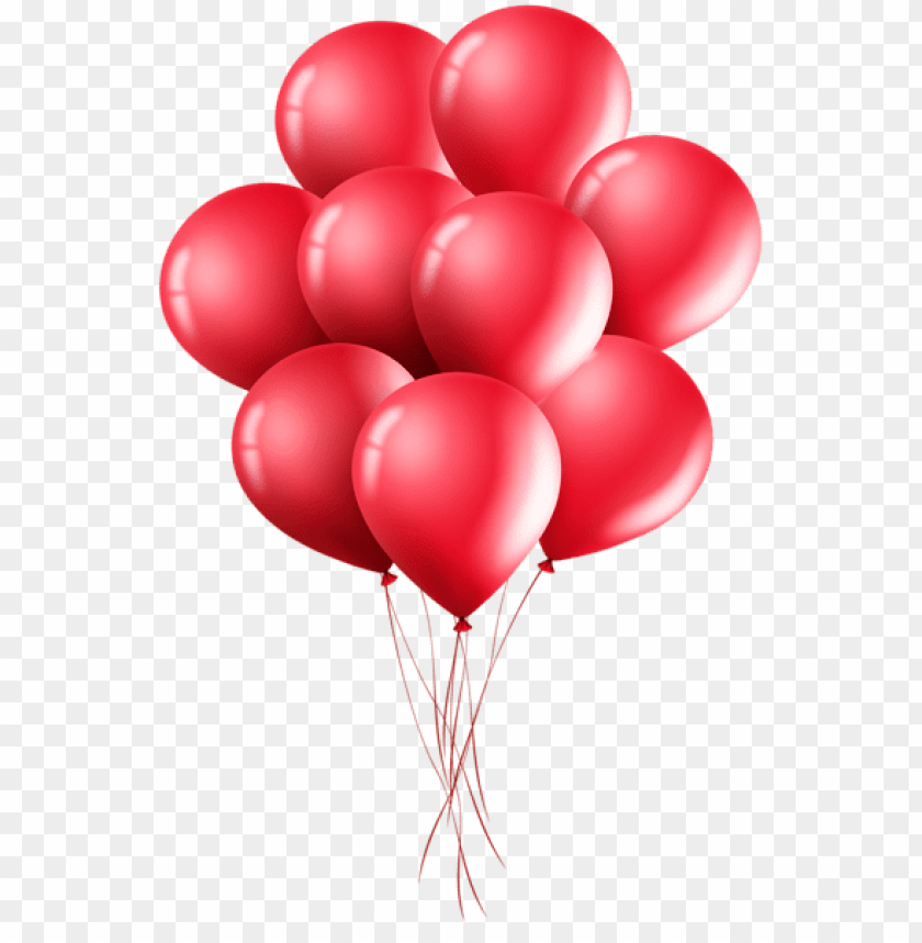Free download | HD PNG Transparent Background PNG of red balloons ...