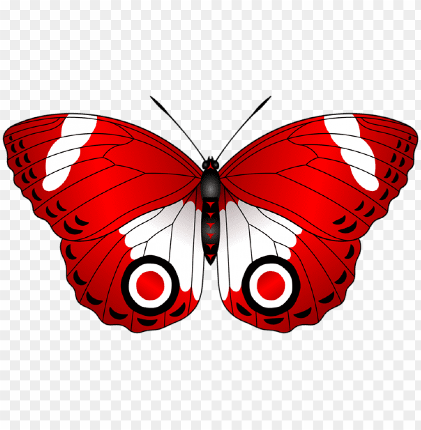 Free download | HD PNG red butterfly transparent clipart png photo ...