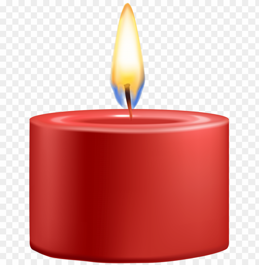 Free download | HD PNG single red candle with flame png clipart png ...