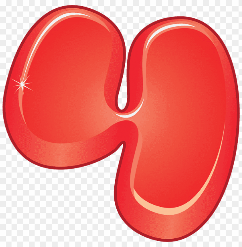 Free download | HD PNG red cartoon number four clipart png photo ...