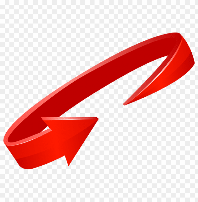 Free download | HD PNG red circular arrow rotation png clipart png ...