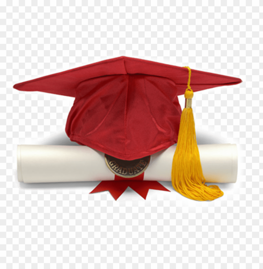 Free download | HD PNG red graduation hat png red graduation cap PNG ...