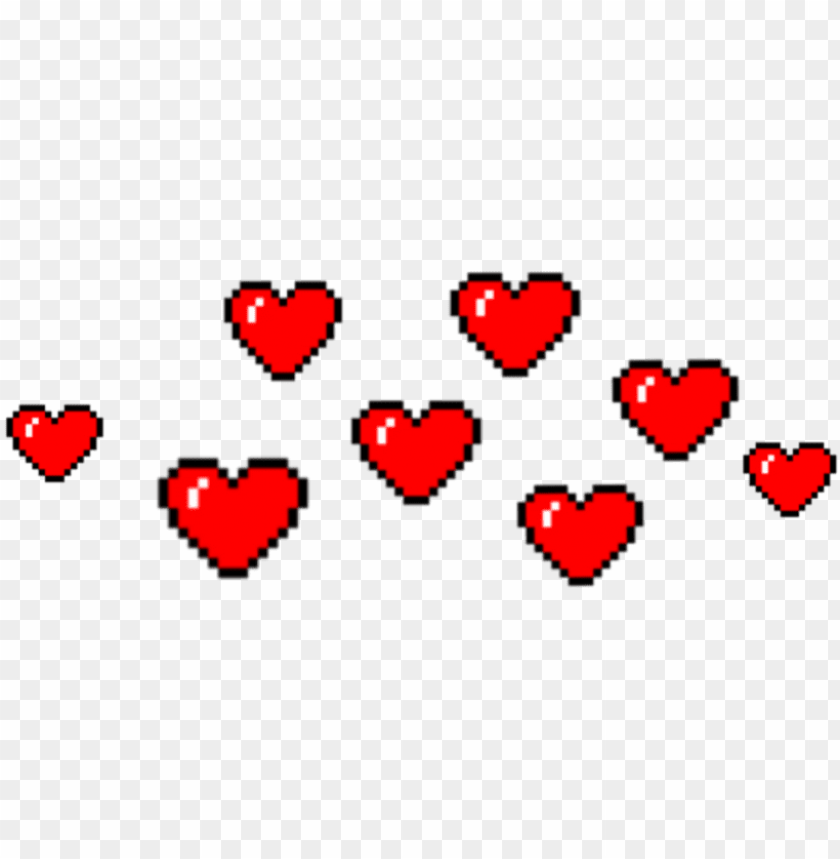 Free download | HD PNG red heart crown PNG transparent with Clear ...