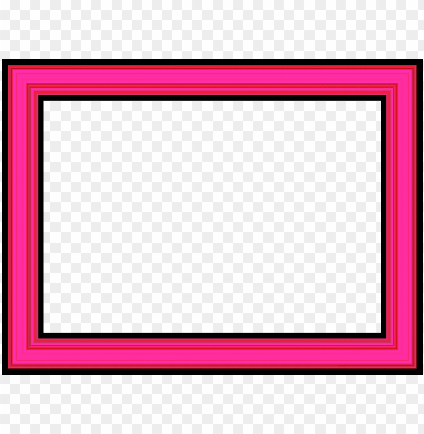 Free download | HD PNG red hot pink frame 1600 x pink border frame PNG ...