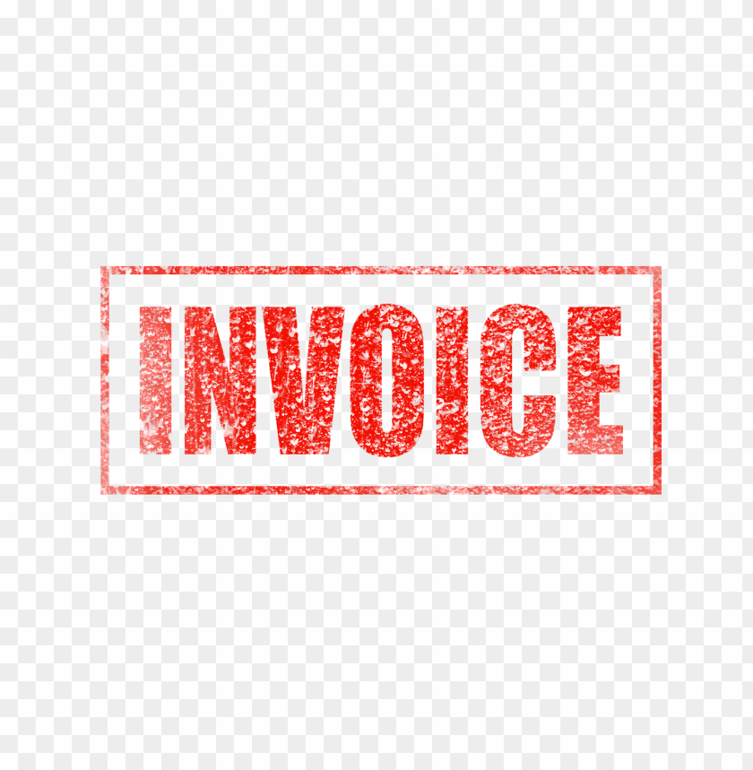Free download | HD PNG red invoice business word stamp with border PNG ...