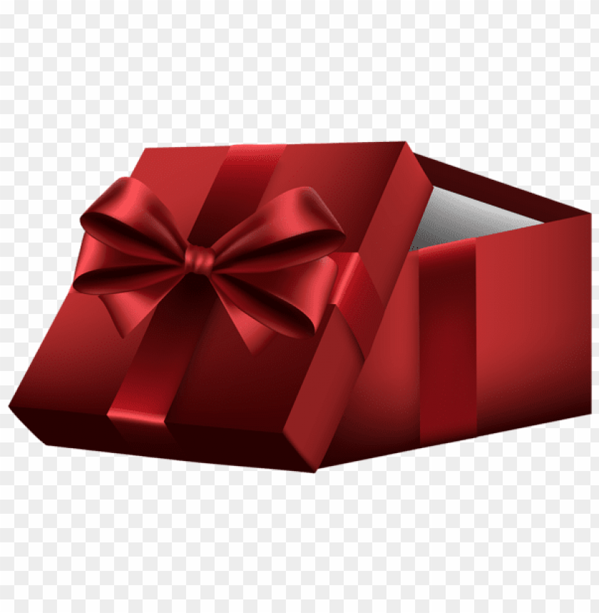 Free download | HD PNG red open gift box png clipart png photo - 49009 ...