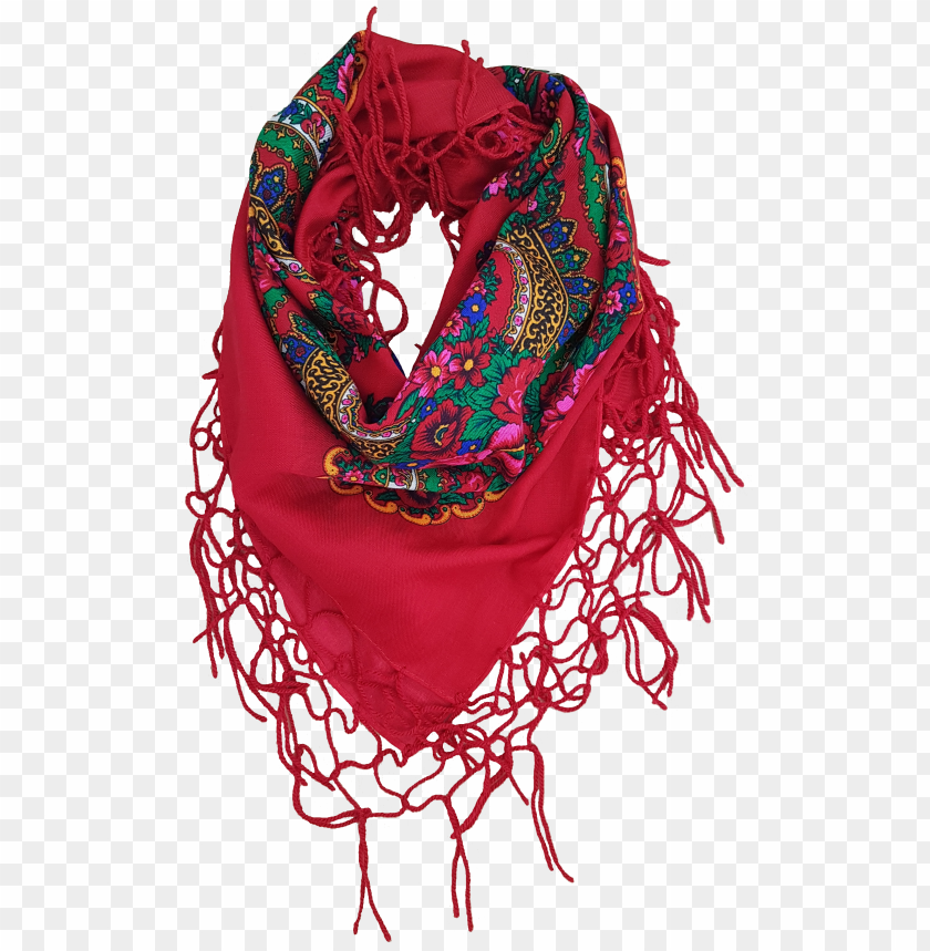 Free download | HD PNG red scarf folk scarf PNG transparent with Clear ...
