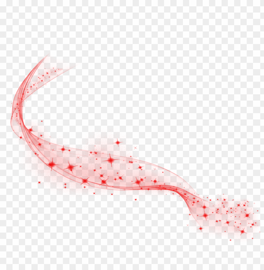Free download | HD PNG red sparkle line stars thumbnail effect PNG ...