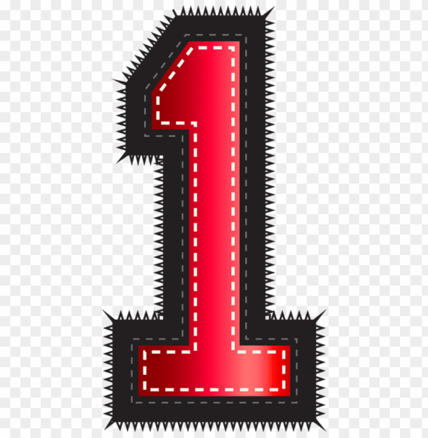 Free download | HD PNG red sport style number one clipart png photo ...