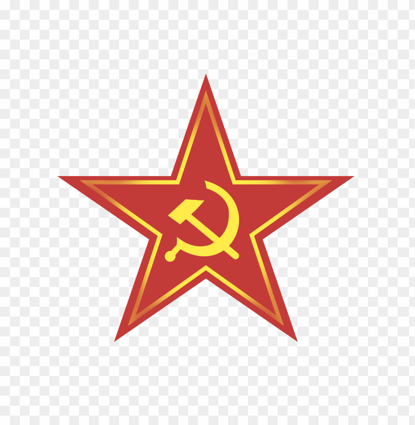 Free download | HD PNG soviet red star with sickle png | TOPpng