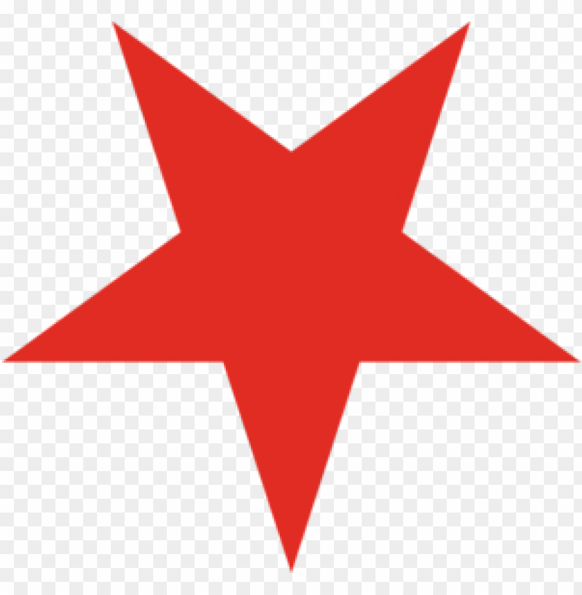 Free download | HD PNG flat red five pointed star png | TOPpng