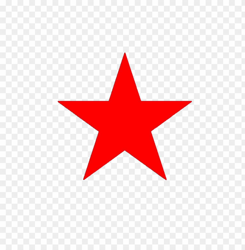 Free download | HD PNG simple red five pointed star png | TOPpng