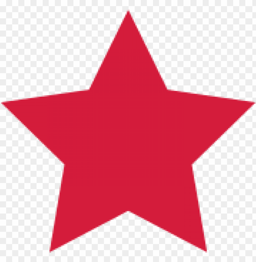 Free download | HD PNG matte red star symbol png | TOPpng