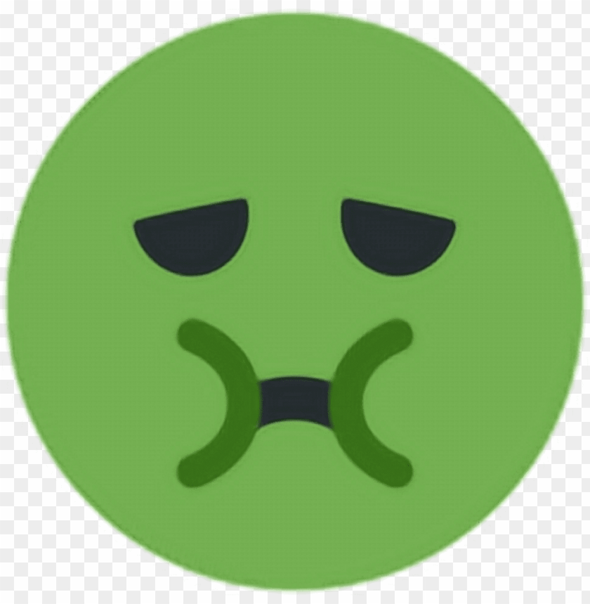 Free download | HD PNG reen puke vomit sick emoji emoticon face ...