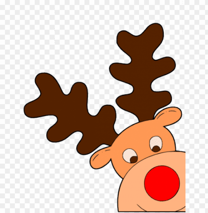 Rudolph Head Clipart