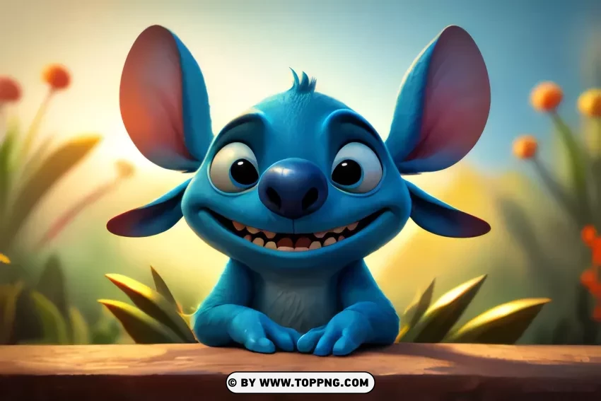 Free download | HD PNG relaxed stitch hd wallpaper chill blue cartoon ...