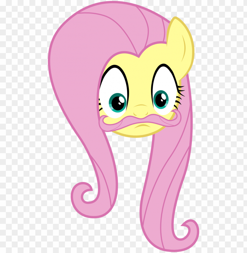 Free download | HD PNG remezer fluttershy moustache safe solo ...