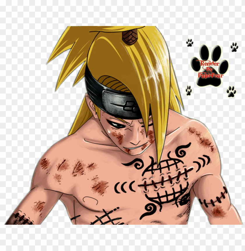 Free download | HD PNG render deidara photo renderdeidara01 PNG ...