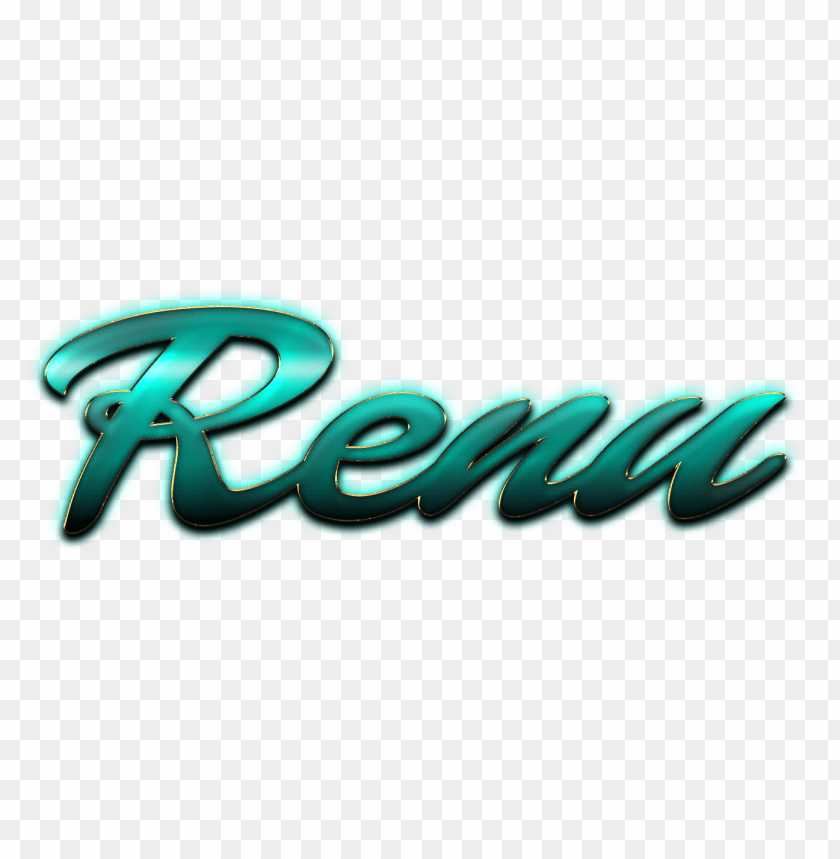 Free download | HD PNG renu decorative name png PNG image with no ...