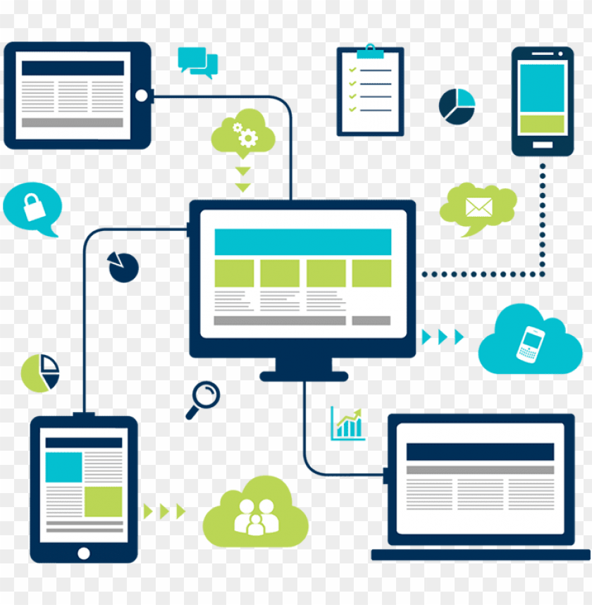 Free download | HD PNG responsive website design web app development ...