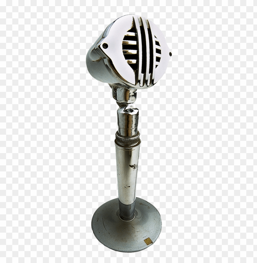 Vintage Microphone Stand Png