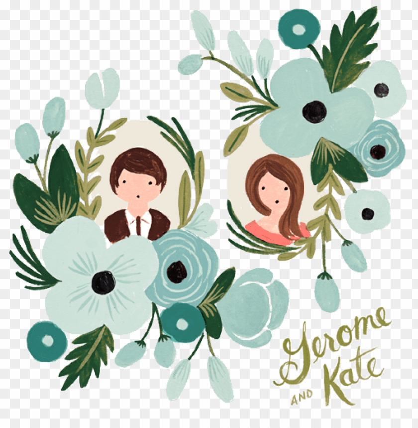 Free download | HD PNG rifle paper co custom wedding invitations PNG ...