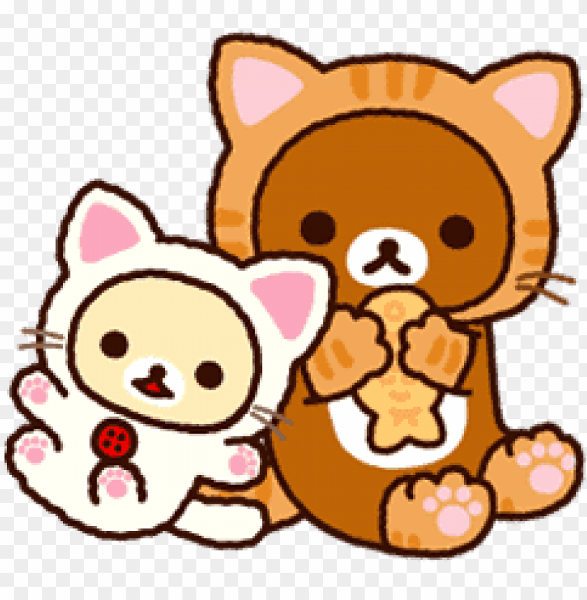 Free download | HD PNG rilakumma eating fish PNG transparent with Clear ...