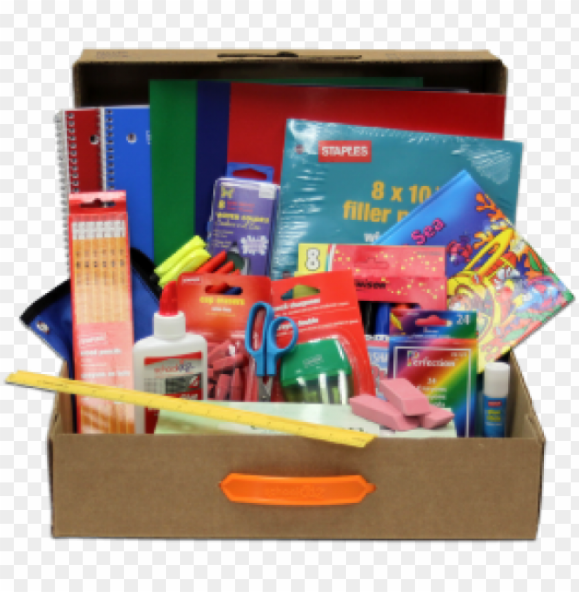 Free download | HD PNG rimary school supply kit school supply kits PNG ...