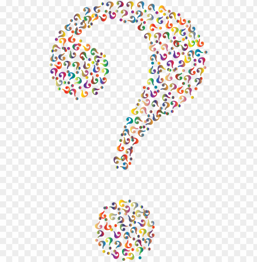 Free download | HD PNG colorful question mark transparent background ...