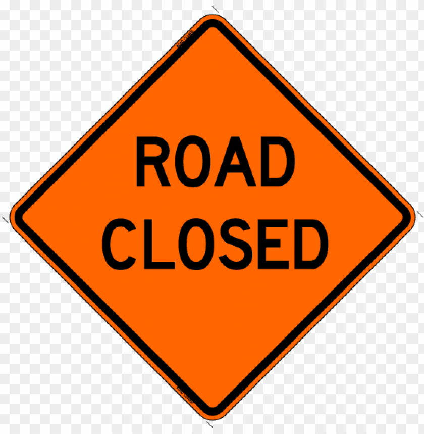 Free download | HD PNG road closed road work si PNG transparent with ...