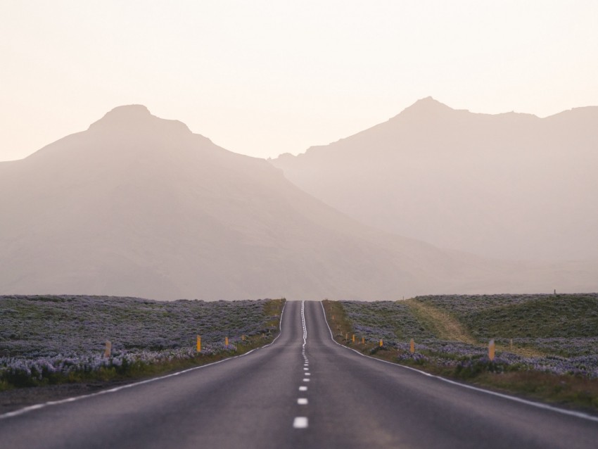 Free download | HD PNG road mountains fog asphalt highway 4k wallpaper ...