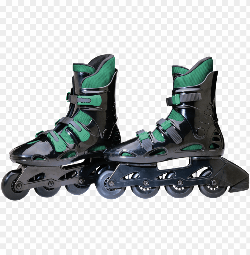Free download | HD PNG black inline roller skates png | TOPpng