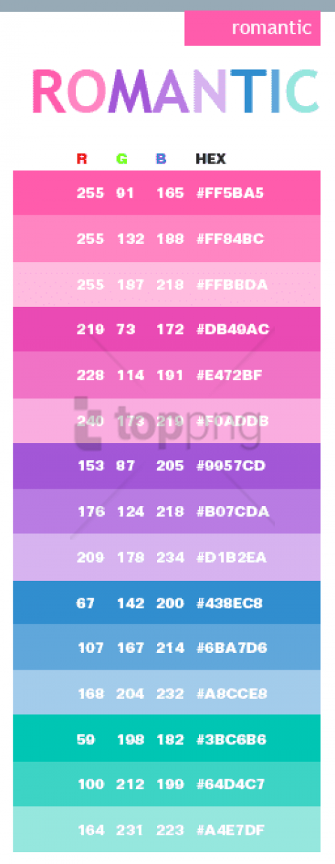 Free download | HD PNG romantic colors background best stock photos ...