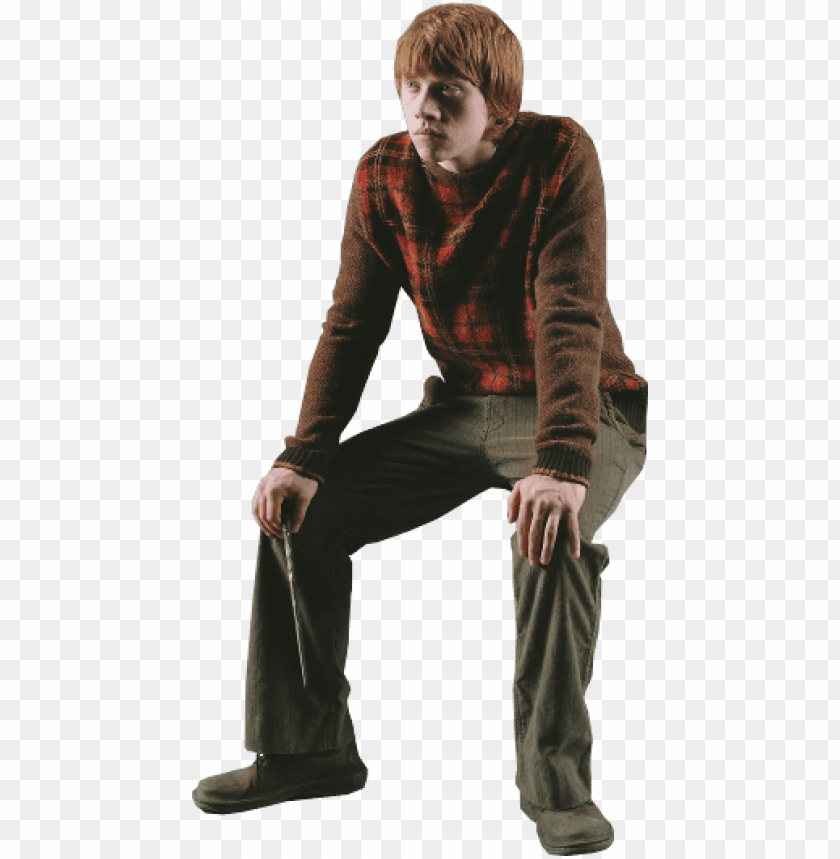 Free download | HD PNG ron weasely sitting png - Free PNG Images ID ...