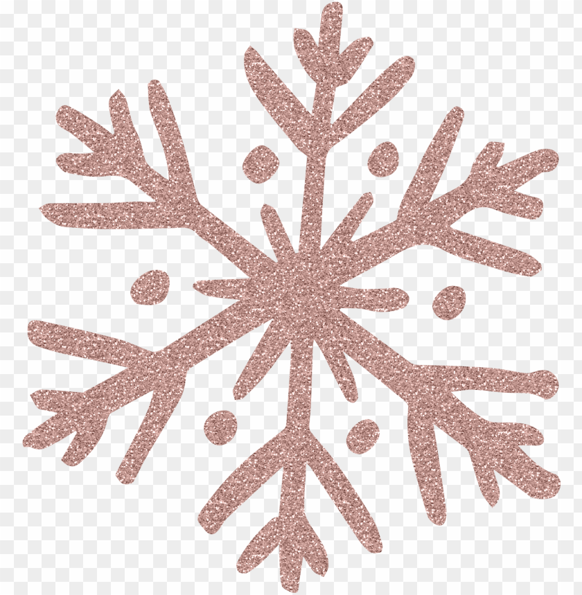 Free download | HD PNG rose gold snowflake PNG transparent with Clear ...