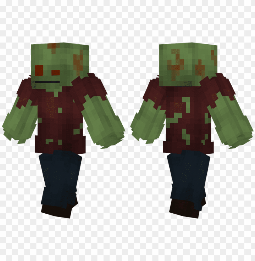 Free download | HD PNG rotten zombie rotten zombie minecraft ski PNG ...