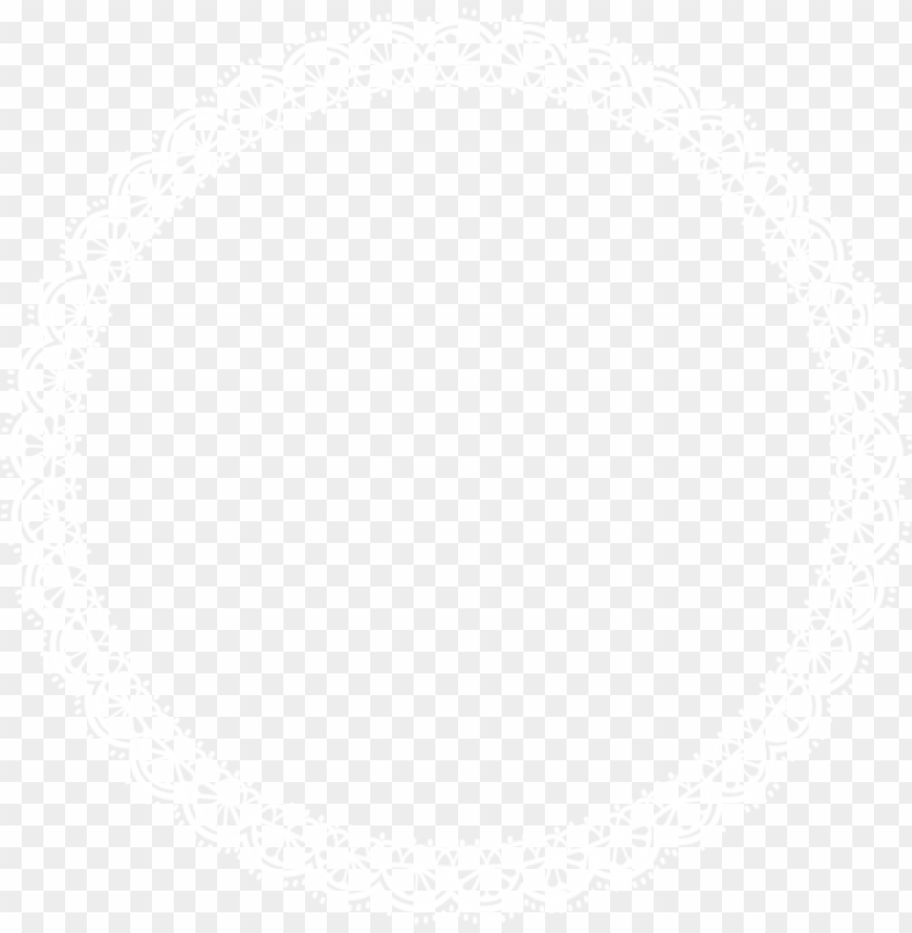 Free download | HD PNG round border frame white clipart png photo ...