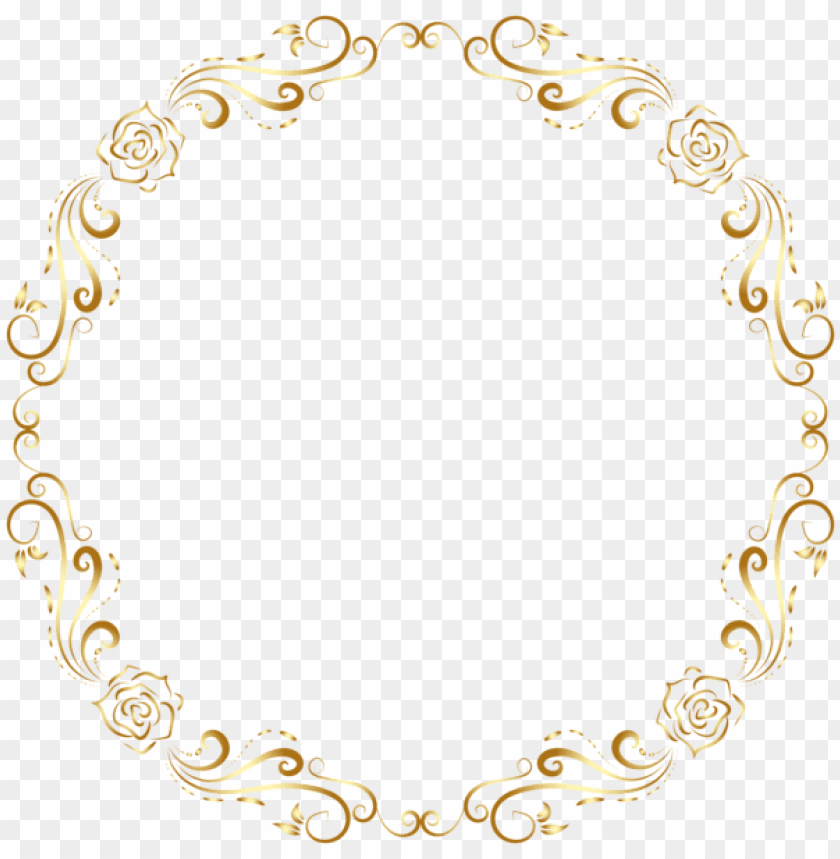 Free download | HD PNG round deco border frame clipart png photo ...