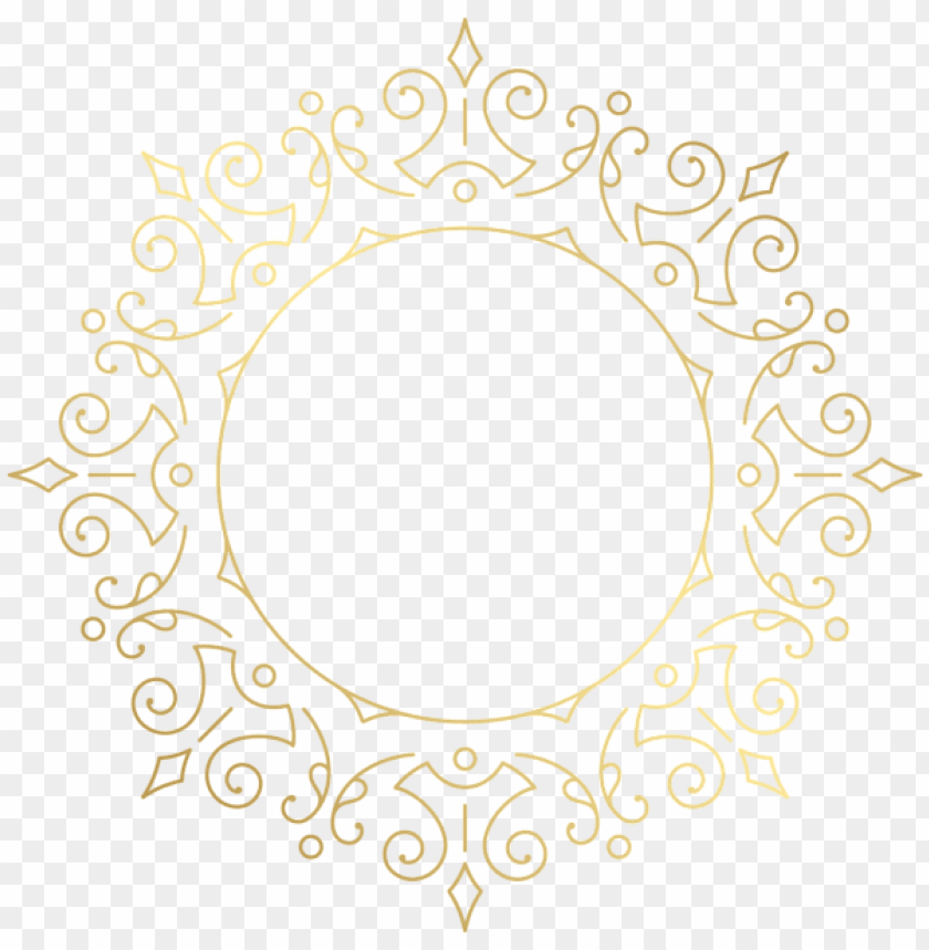Free download | HD PNG round decorative border clipart png photo ...