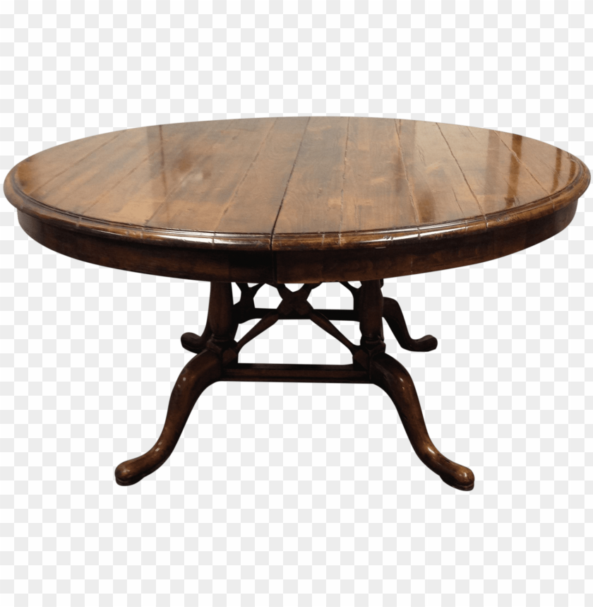 Free download | HD PNG round dining table with leaf you can look solid ...