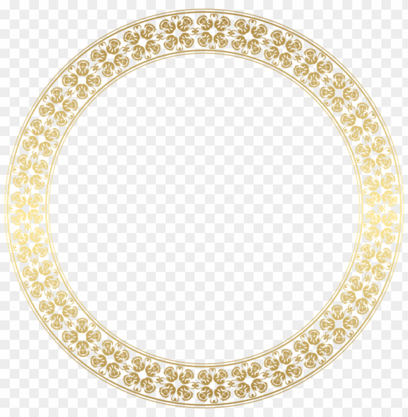 Free download | HD PNG round gold border frame clipart png photo ...