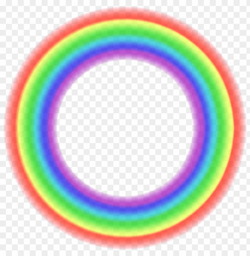 Free download | HD PNG circular rainbow gradient ring | TOPpng