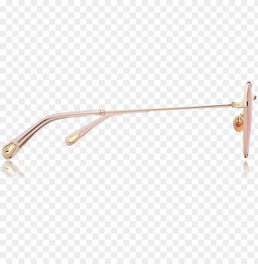Free download | HD PNG round sunglasses with pink lenses and rose gold ...